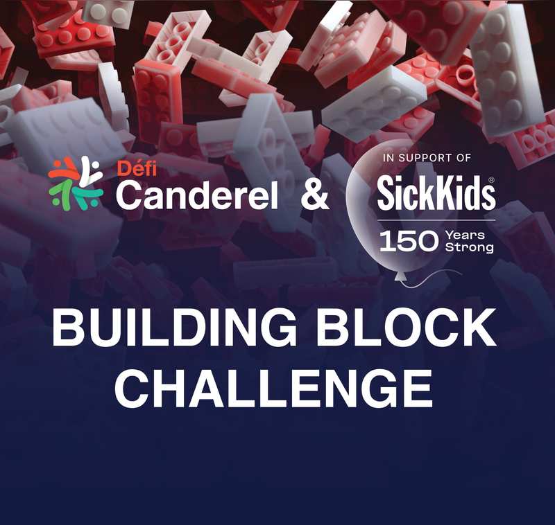 BUILDING BLOCK CHALLENGE | Défi Canderel