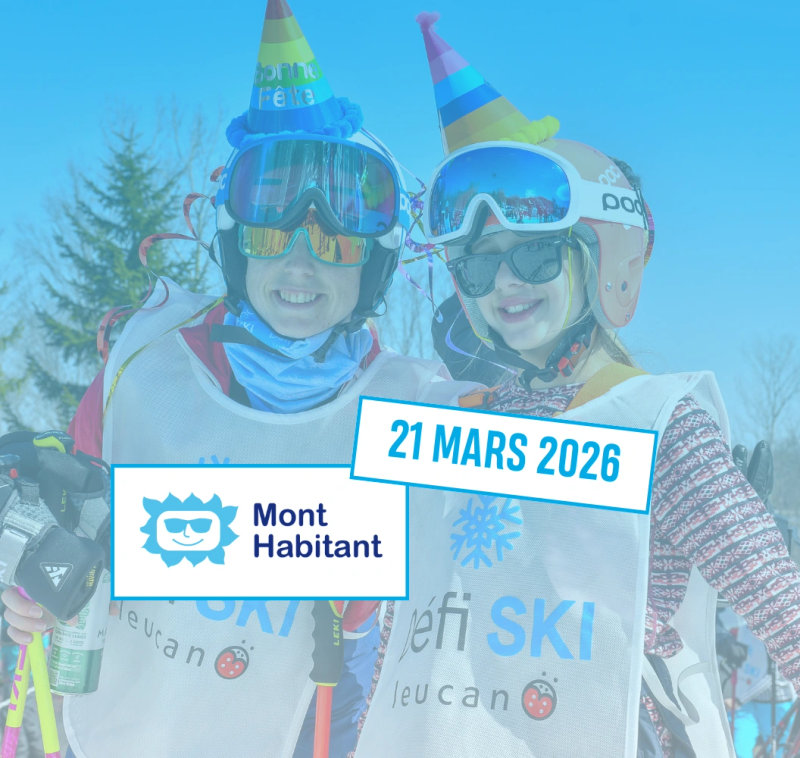 Défi ski Leucan - Mont Habitant | Défi ski Leucan