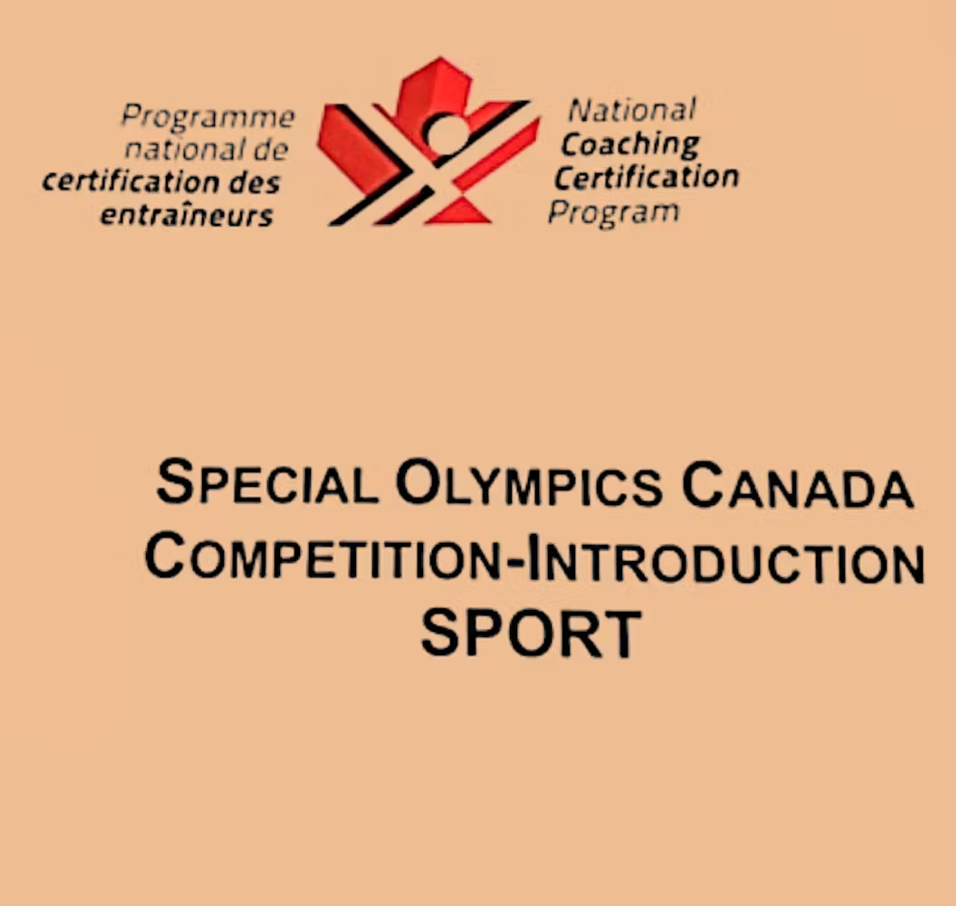 SOC Competition Coach Course - Virtual (Jan/Feb) | Special Olympics Ontario