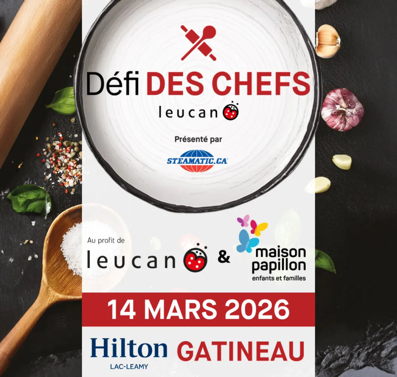 Défi des chefs Leucan - Outaouais | Leucan